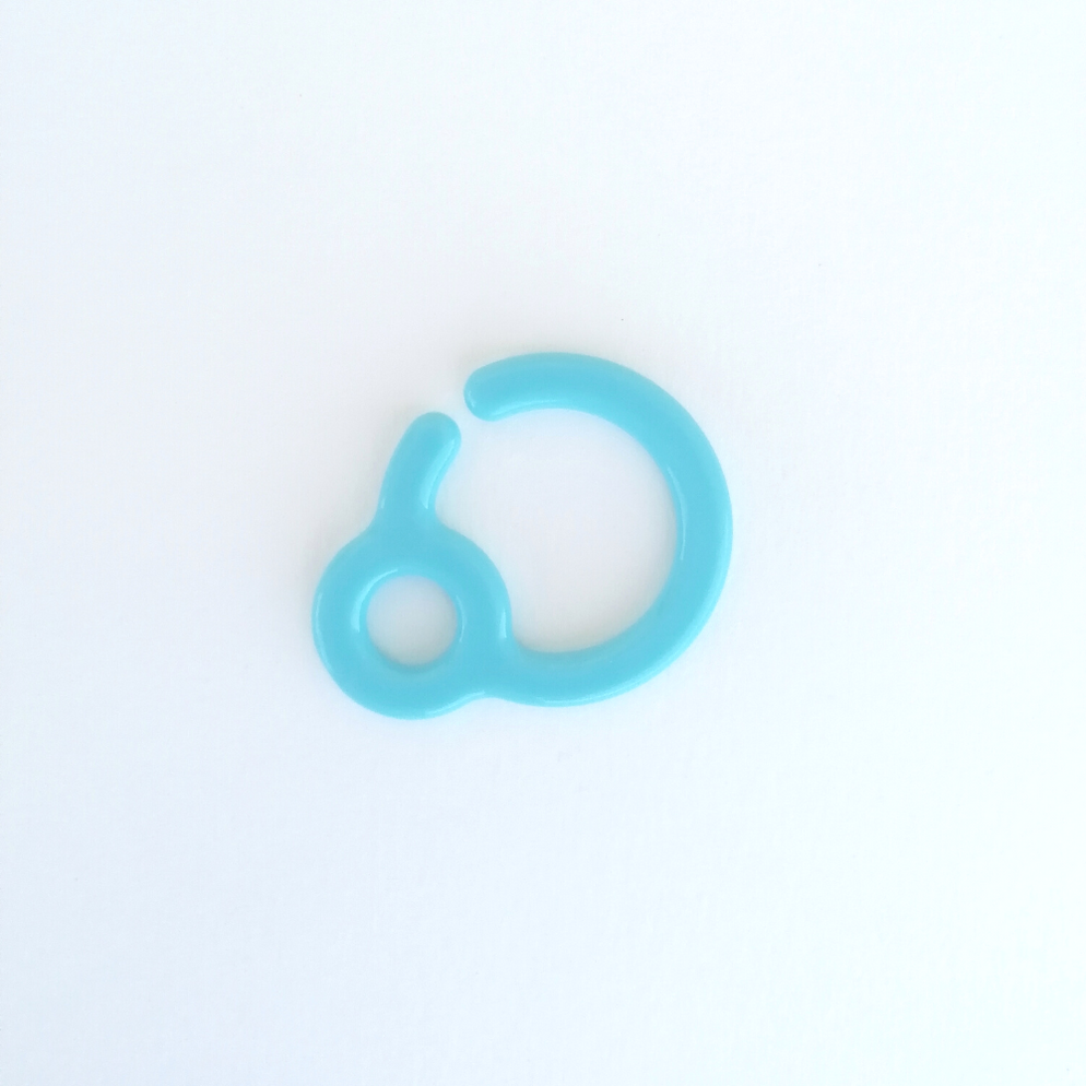 Argolas de plástico, várias cores — Armazém das Manualidades