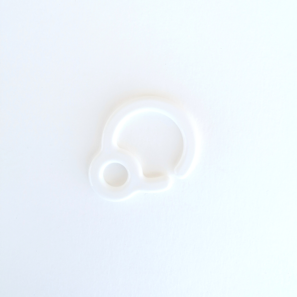 Argolas de plástico, várias cores — Armazém das Manualidades